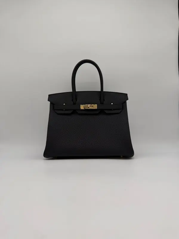 Hermès Birkin Togo Permabrass Hardware - Black