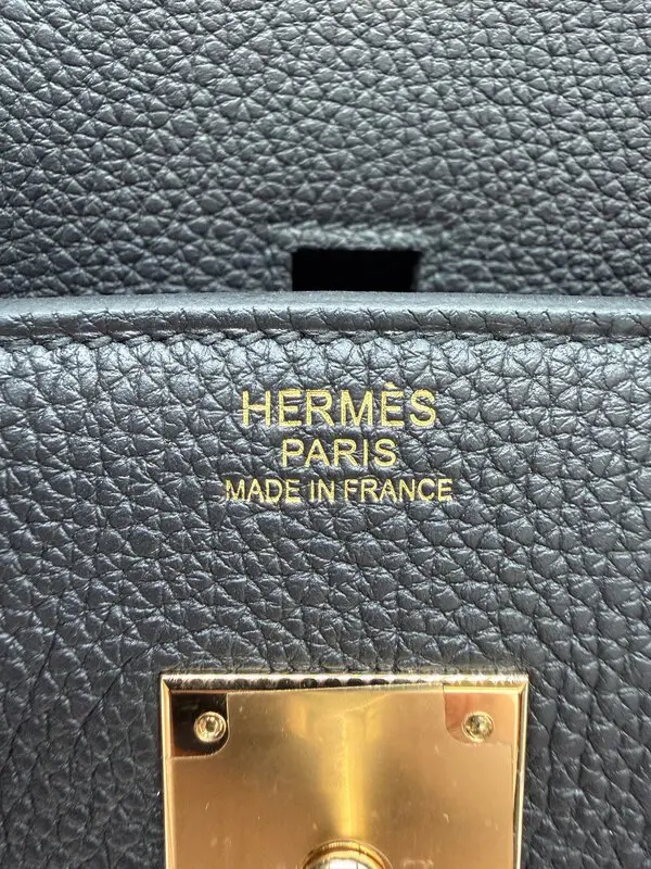 Hermès Birkin Togo Permabrass Hardware - Black