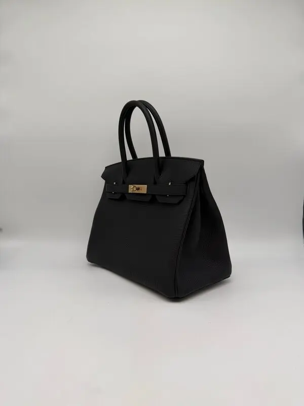 Hermès Birkin Togo Permabrass Hardware - Black