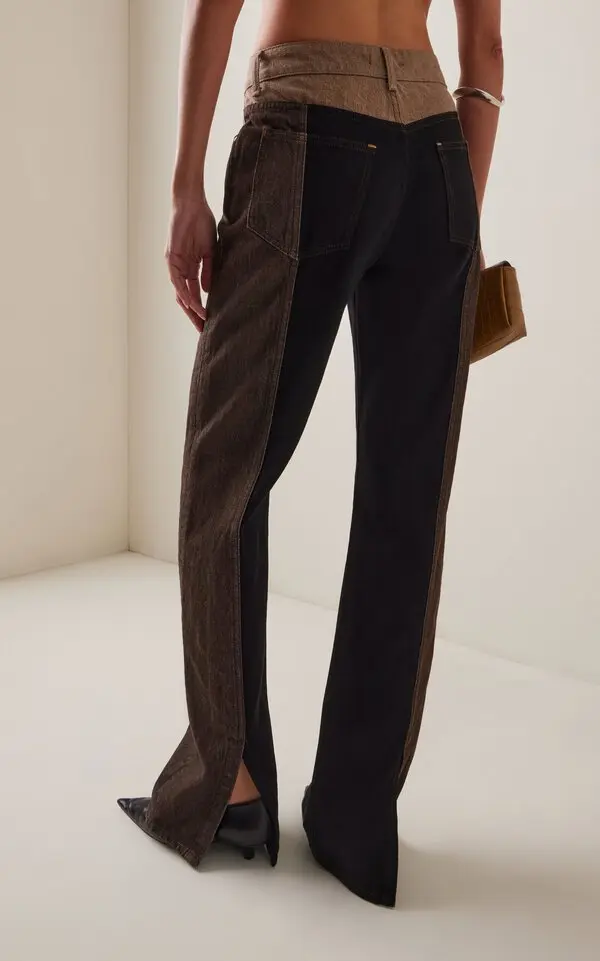 Ossou Jane Rigid Mid-rise Straight-leg Jeans