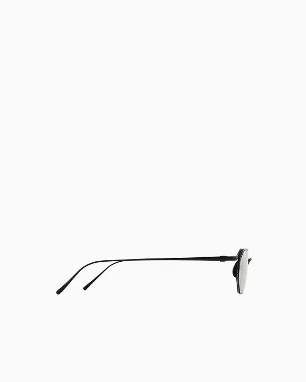 Giorgio Armani Irregular-shaped Sunglasses - Black