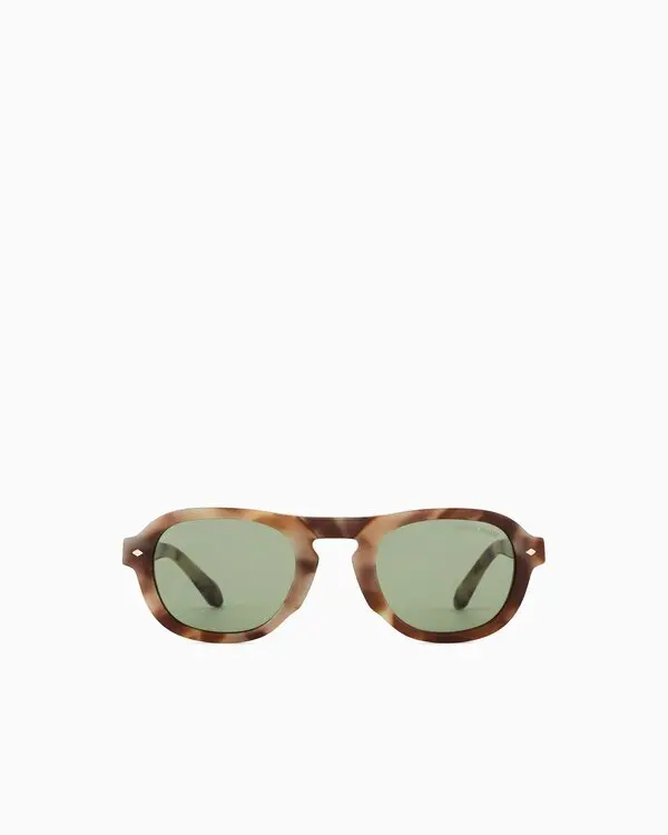 Giorgio Armani Pillow-shaped Sunglasses For