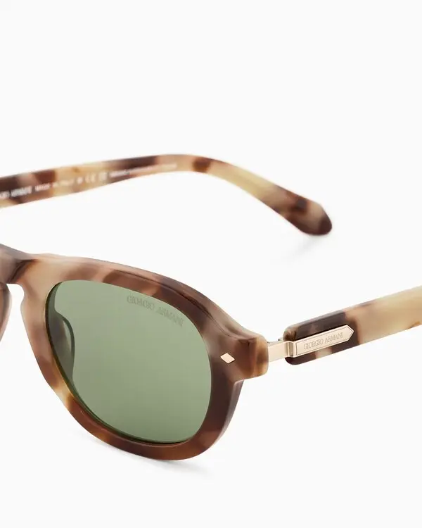 Giorgio Armani Pillow-shaped Sunglasses For