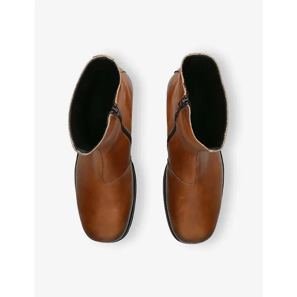 COLLEGIUM Stivale Leather Ankle Boots