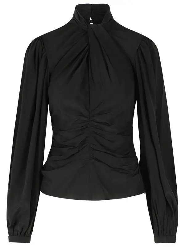 Isabel Marant Étoile Depsona' Silk Blouse - Black