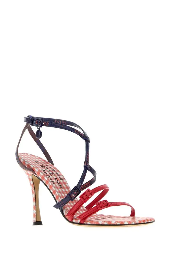 Loewe Printed Nappa Leather New Comic Sandals