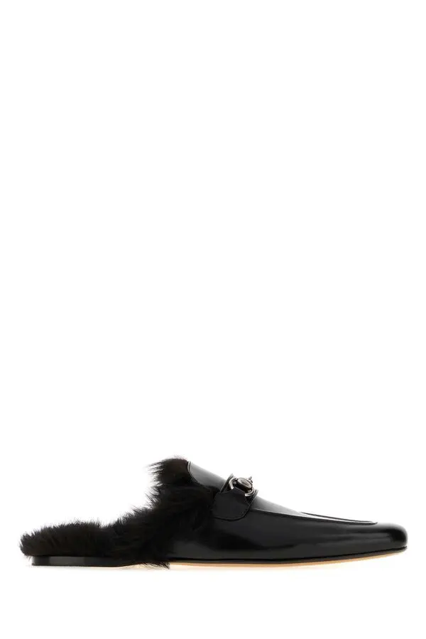 Gucci Leather Slippers