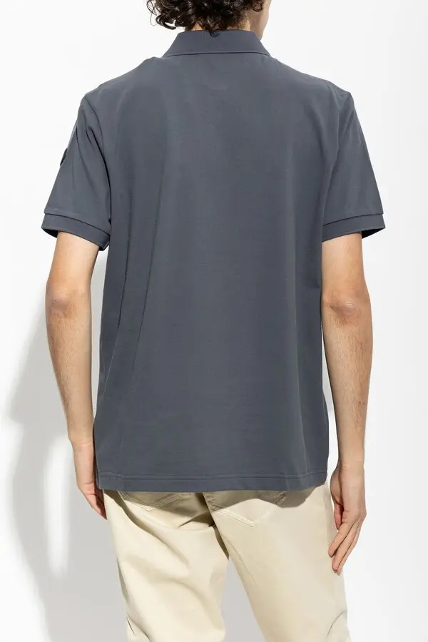 Moncler Polo Shirt With Logo