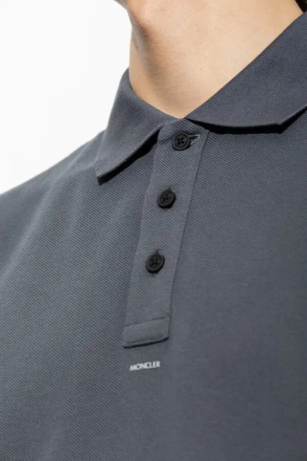 Moncler Polo Shirt With Logo
