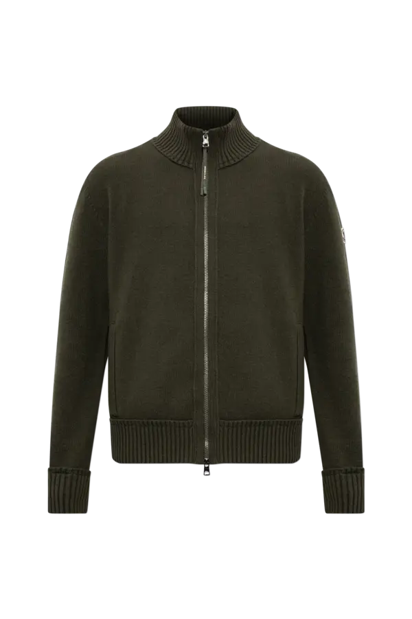 Moncler Wool Cardigan - Green