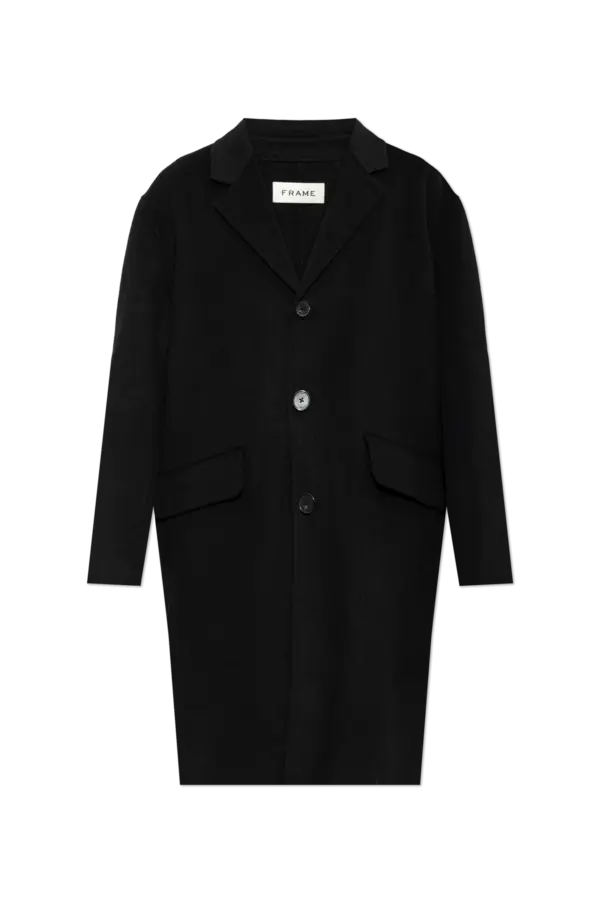 FRAME Wool Coat - Black