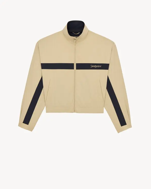 Saint Laurent Jacket In Cotton