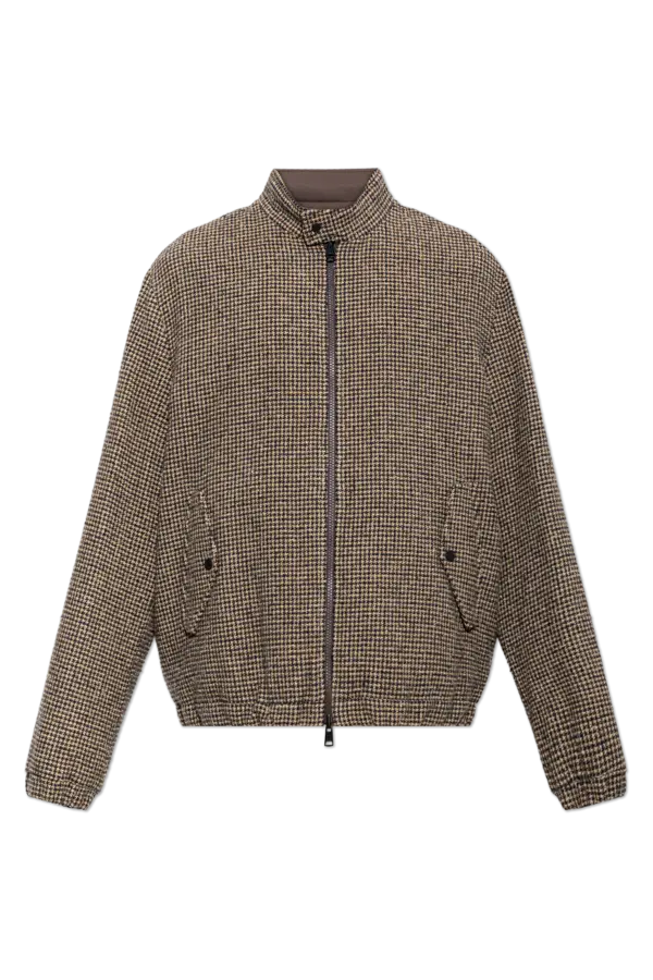 Moncler Ebrodel" Puffer Jacket - Brown