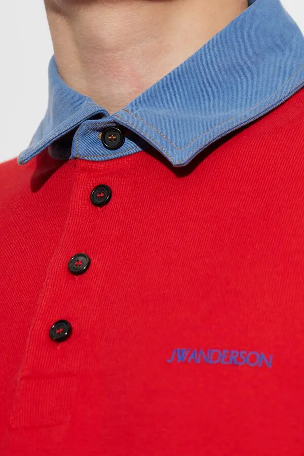 JW Anderson Long-sleeve Polo