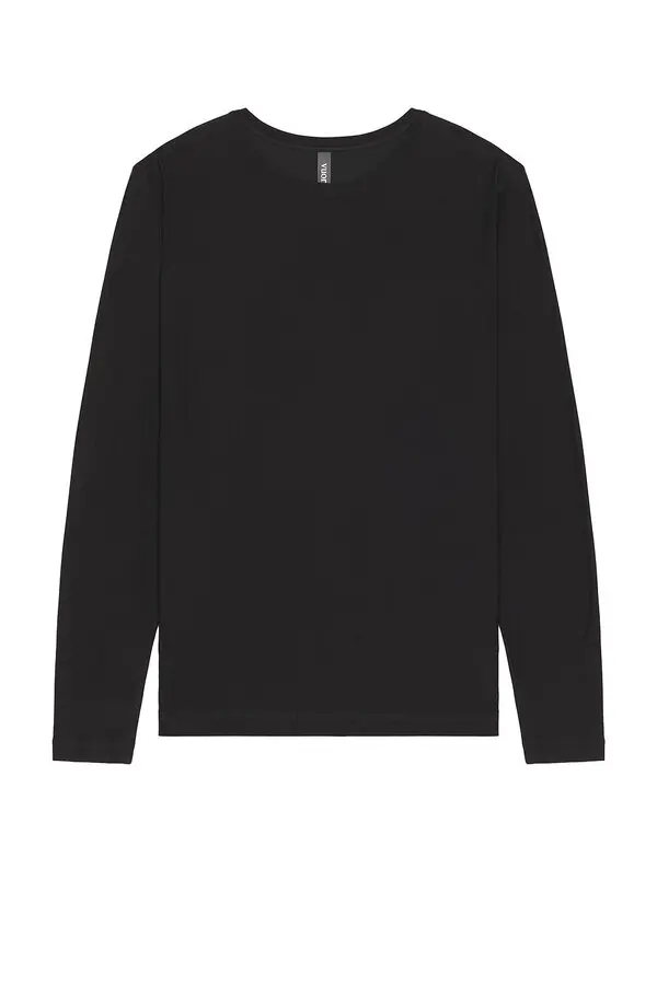 Vuori Long Sleeve Strato Tech Tee - Black