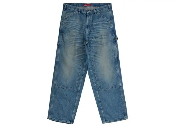 Supreme Worn Double Knee Painter Pant