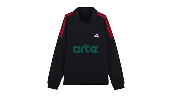 Adidas Arte Antwerp Terry Long Sleeve Jersey - Black