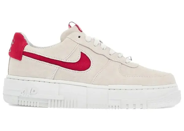 Nike Air Force 1 Low Pixel White Mystic Hibiscus - Summit White
