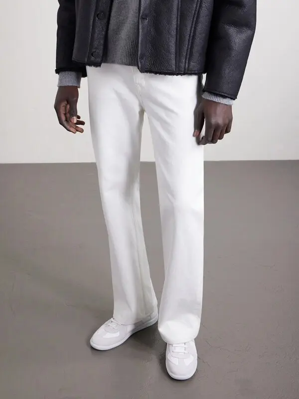 MAISON MARGIELA Replica Leather And Suede Sneakers