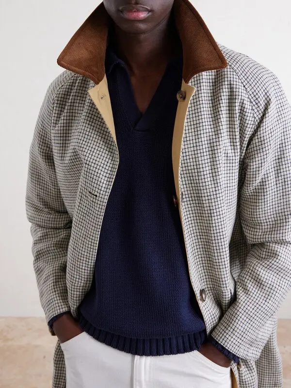 Onia Cotton Polo Sweater