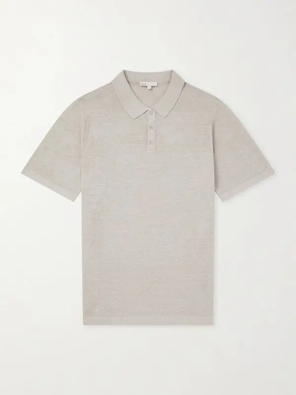 Onia Linen Polo Shirt