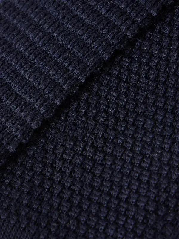 De Bonne Facture Marcel Lassance 6cm Knitted Wool Tie