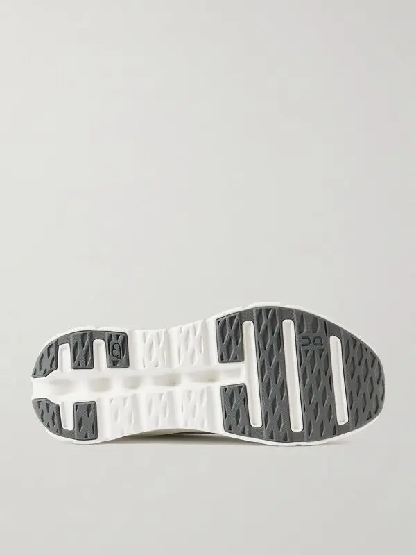 On Cloudtilt Rubber-trimmed Mesh Slip- Sneakers - White