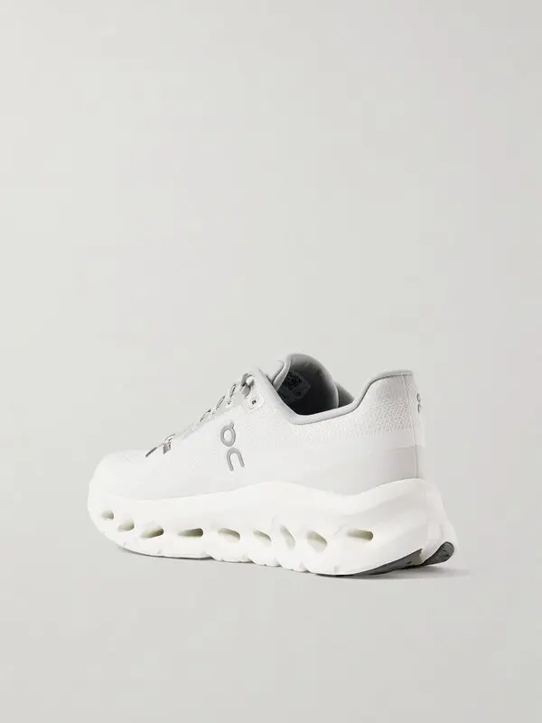 On Cloudtilt Rubber-trimmed Mesh Slip- Sneakers - White