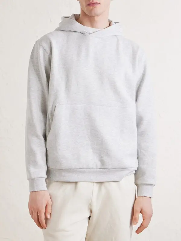 Lululemon Steady State Cotton-blend Jersey Hoodie
