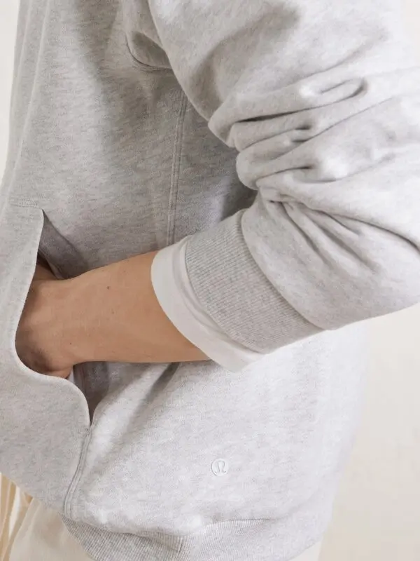 Lululemon Steady State Cotton-blend Jersey Hoodie