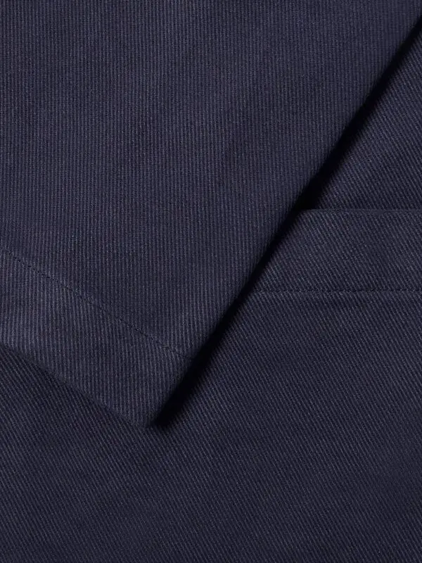 De Bonne Facture Traveler Cotton-twill Suit Jacket