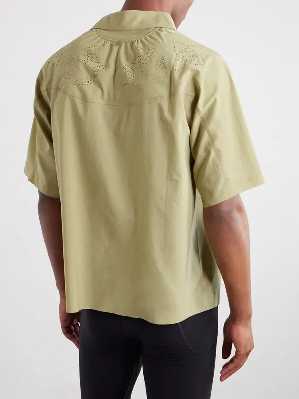 Satisfy River Laser-cut Peaceshell™ Shirt - Green