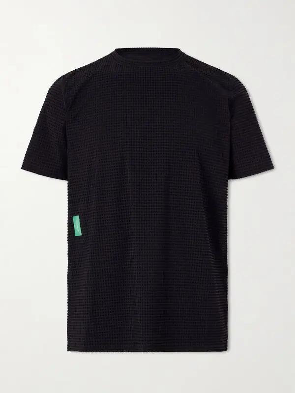 DISTRICT VISION Performance Lab Textured Stretch-jersey T-shirt