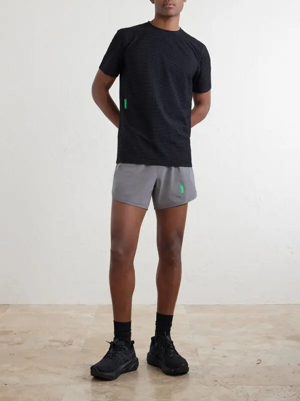 DISTRICT VISION Performance Lab Textured Stretch-jersey T-shirt