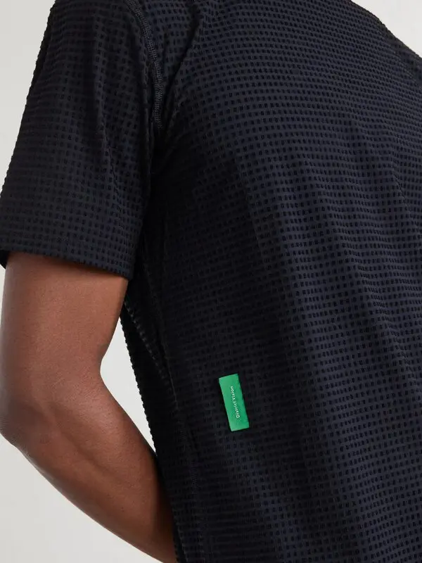 DISTRICT VISION Performance Lab Textured Stretch-jersey T-shirt