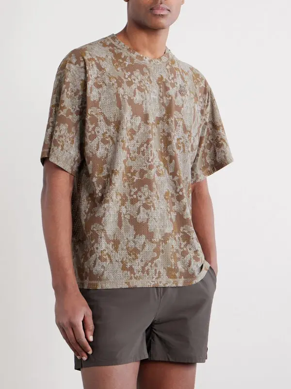 Satisfy Embellished Space-o™ Mesh T-shirt