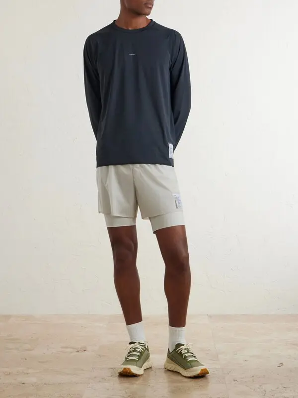 Satisfy Desert Straight-leg Heatcrush™ Running Shorts - Silver