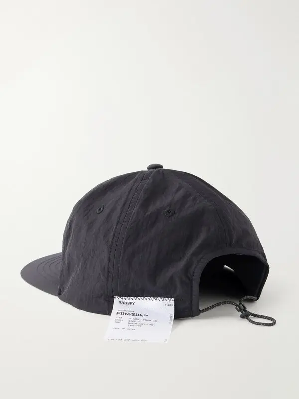 Satisfy Flitesilk Logo-embroidered Panelled Shell Cap