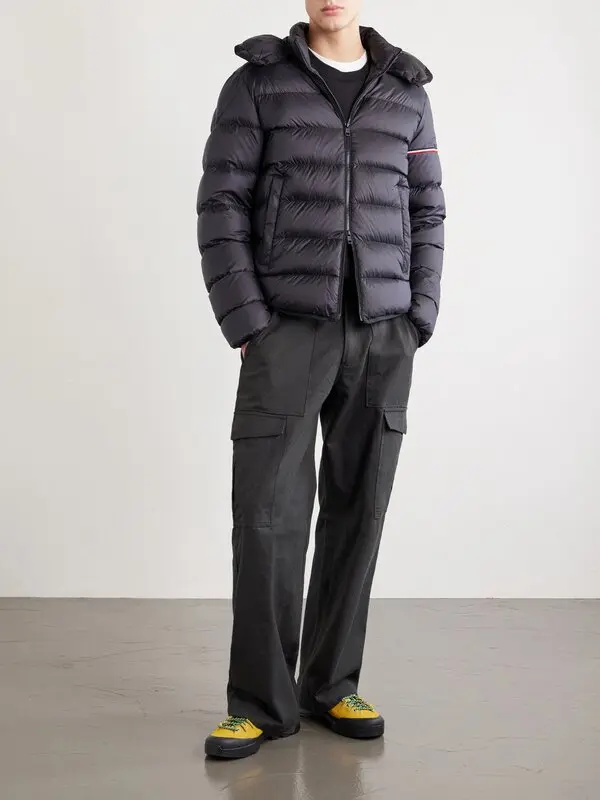 Moncler Ravenlock Hooded Quilted Shell Down Jacket