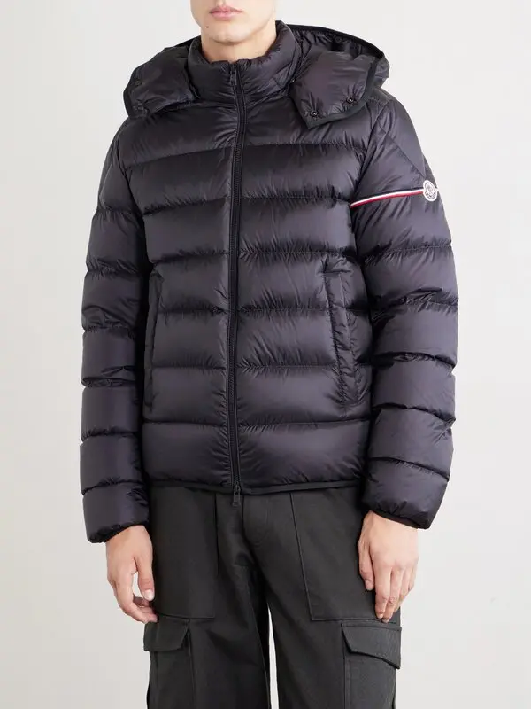 Moncler Ravenlock Hooded Quilted Shell Down Jacket