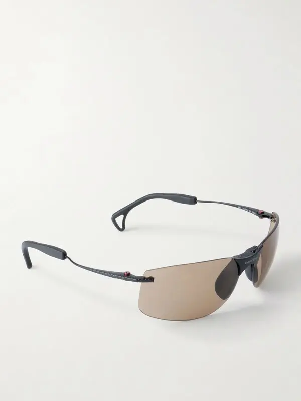 DISTRICT VISION Mami Vantage D-frame Titanium Sunglasses