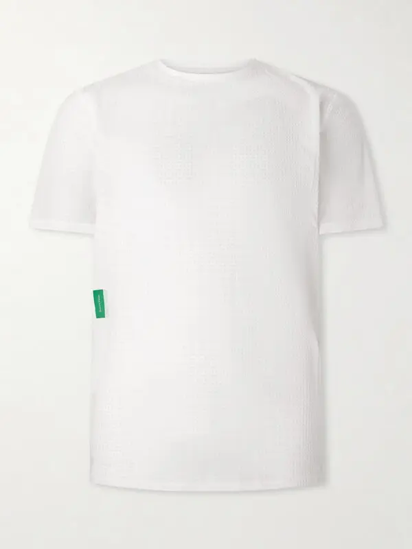 DISTRICT VISION Performance Lab Textured Stretch-jersey T-shirt