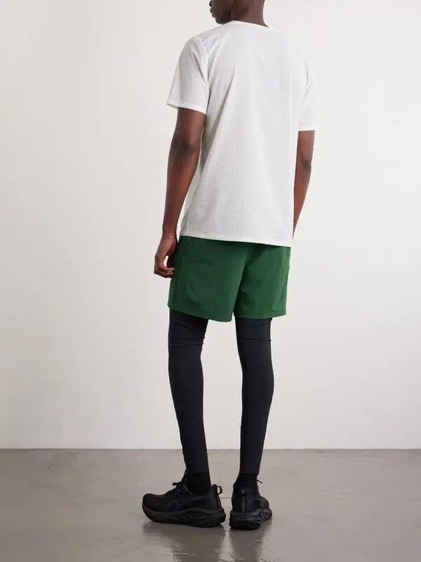 DISTRICT VISION Performance Lab Textured Stretch-jersey T-shirt