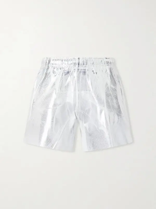 Satisfy Straight-leg 5" Logo-appliqu&eacute;d Printed Peaceshell&trade; Shorts