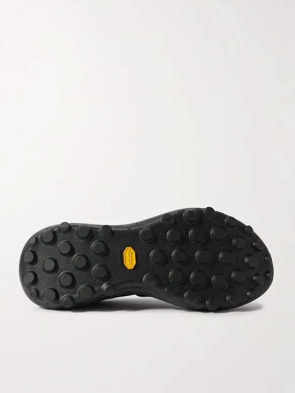 Satisfy Therocker™ Rubber-trimmed Rippy™ 66 Trail Running Sneakers - Black