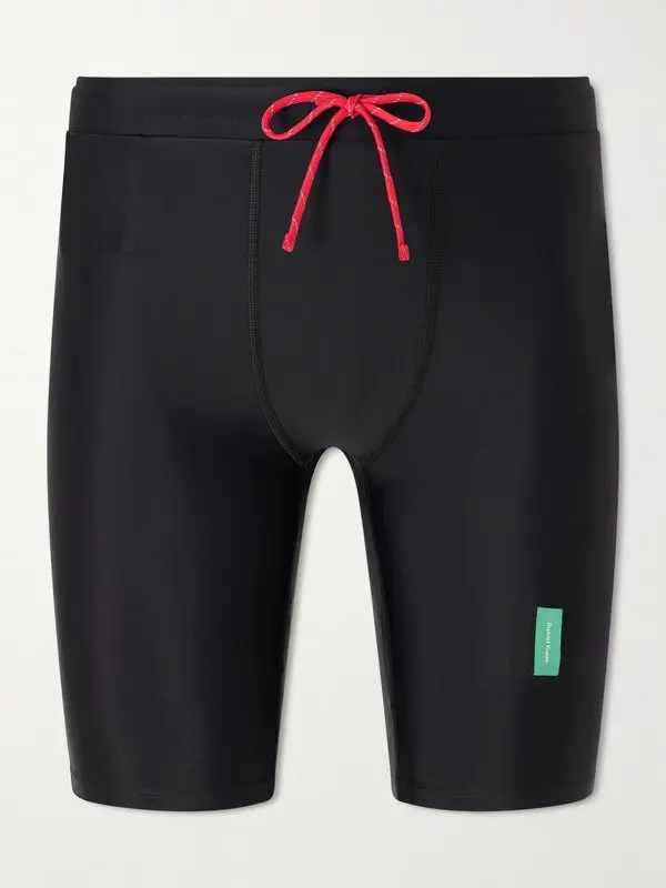 DISTRICT VISION Maurten Slim-fit 9 Recycled Stretch Running Shorts - Black