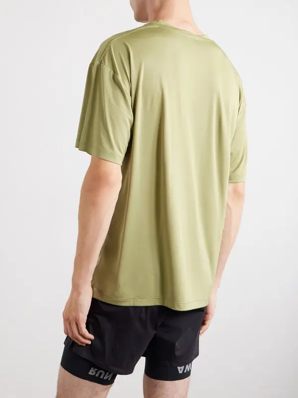 Satisfy Logo-print Auralite™ T-shirt
