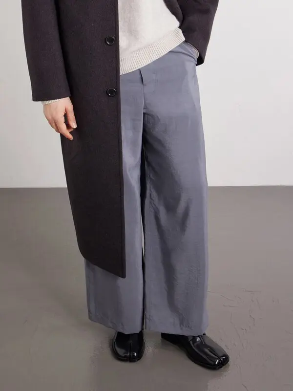 MAISON MARGIELA Tabi Babouche Split-toe Leather Loafers