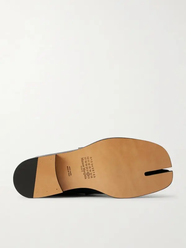 MAISON MARGIELA Tabi Babouche Split-toe Leather Loafers