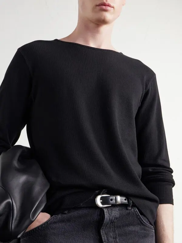 SECOND / LAYER Cotton-jersey T-shirt